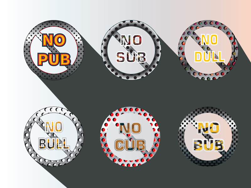 No Pub by David Damour on Dribbble