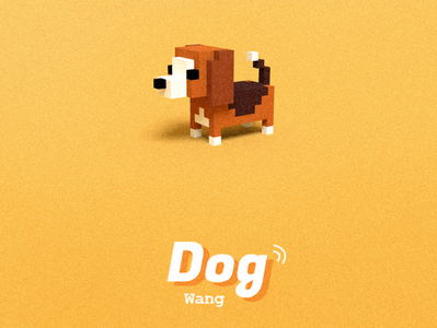 pixel dog by xuchen duan on Dribbble