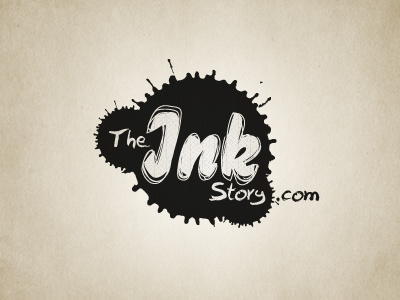 TheInkStory logo by Agata Kuczminska on Dribbble