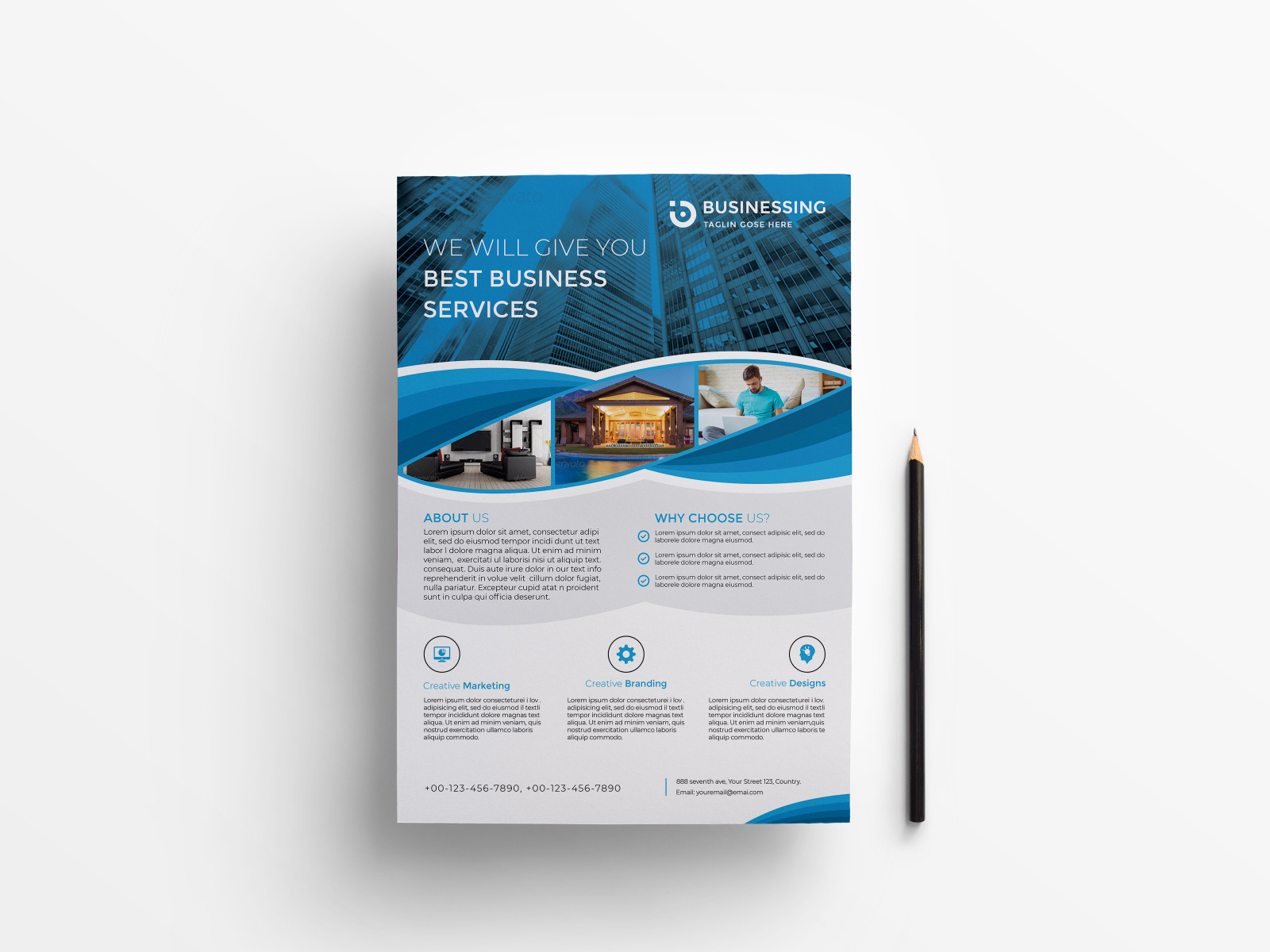 Business Flyer Design by Jony Parvez on Dribbble