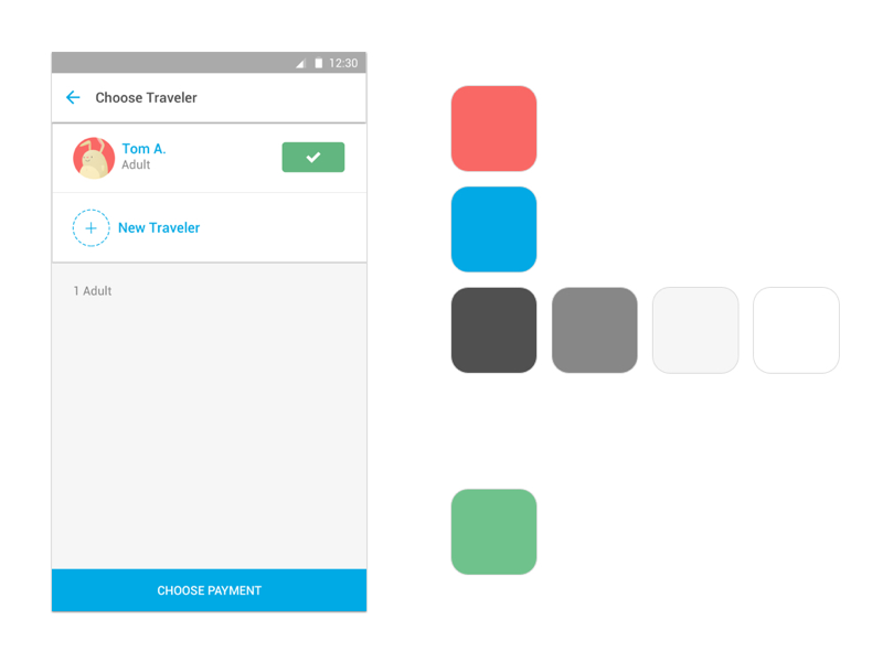 The Hopper Color Palette by Pantelis Korovilas for Hopper on Dribbble