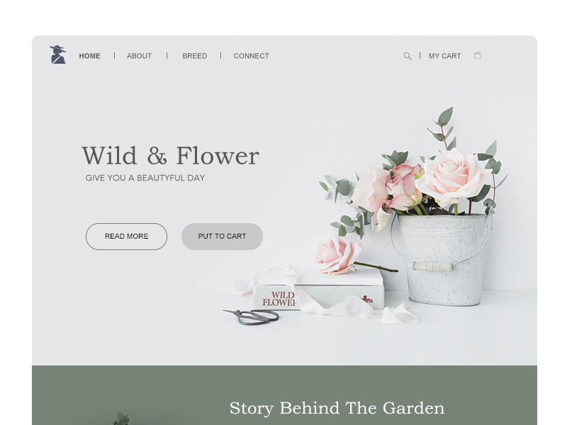Wild Flower by ciniao on Dribbble