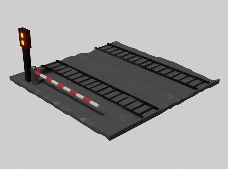 Isometric Railroad Tracks by Habib Ahmad on Dribbble