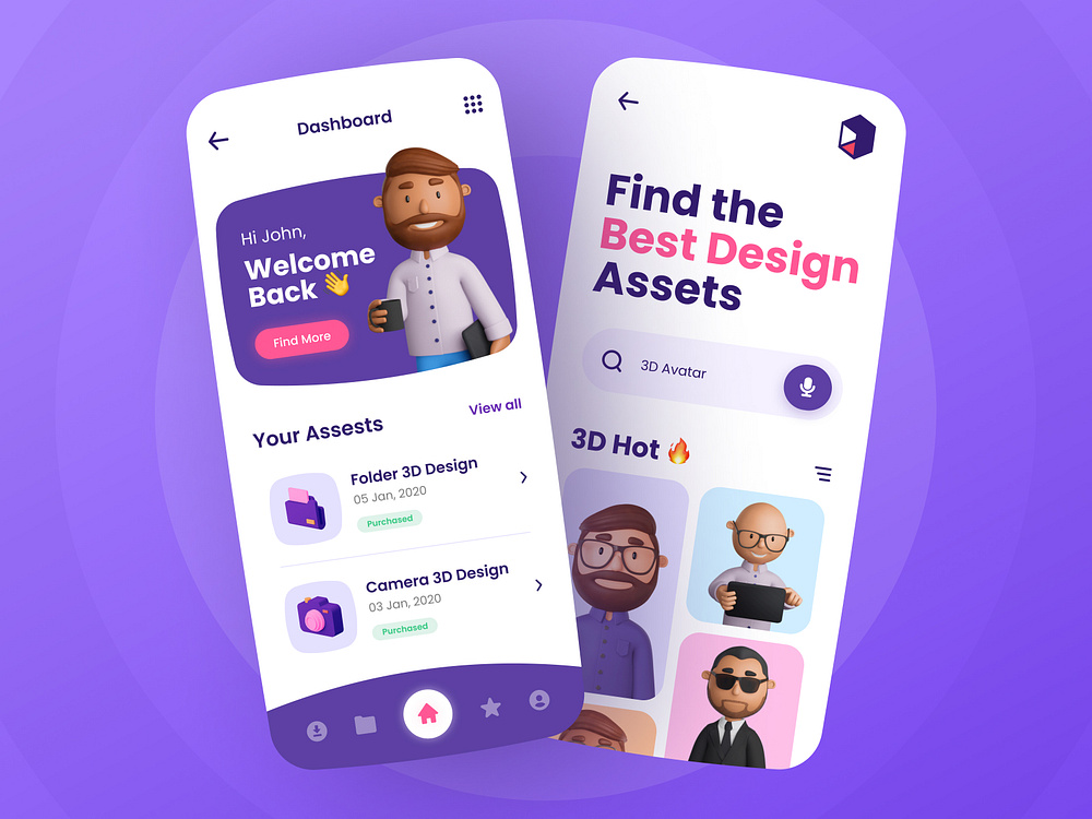 Browse thousands of Purple images for design inspiration | Dribbble