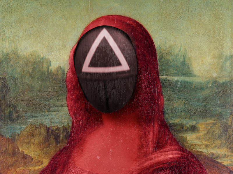 NFT Mona Lisa X Squid Game by Vladislav Troshin on Dribbble