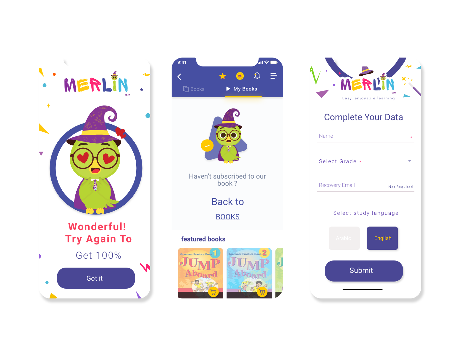 merlin app by WeSSam on Dribbble