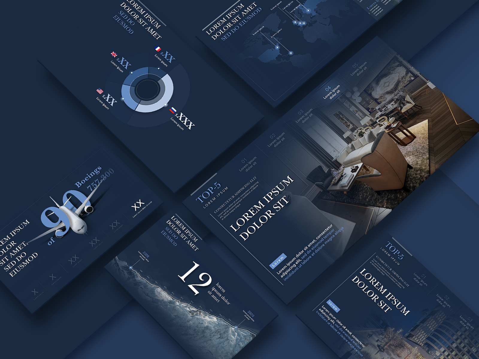 Conference presentation slides by PRESIUM on Dribbble