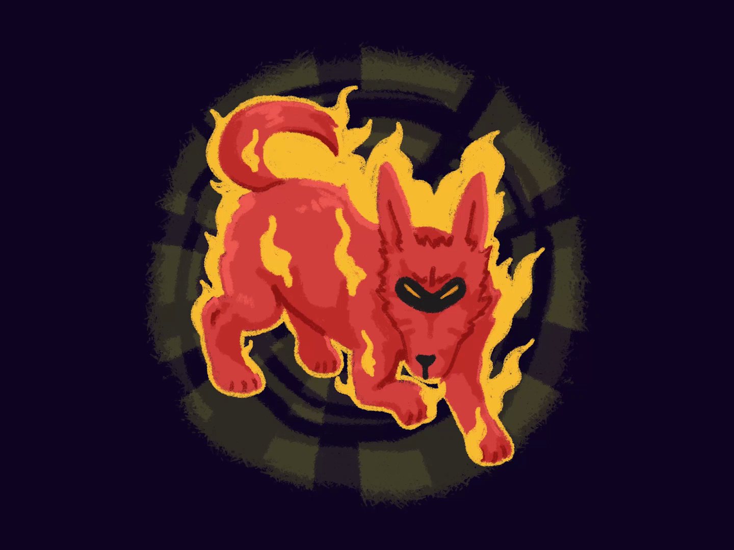Carbon Dog (Earthbound Fanart) by Thalia Margarita Bunch on Dribbble