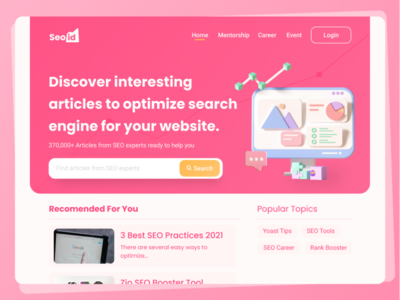 UI Design Exploration - SEO Publishing Platform by Reynal Pramana on ...