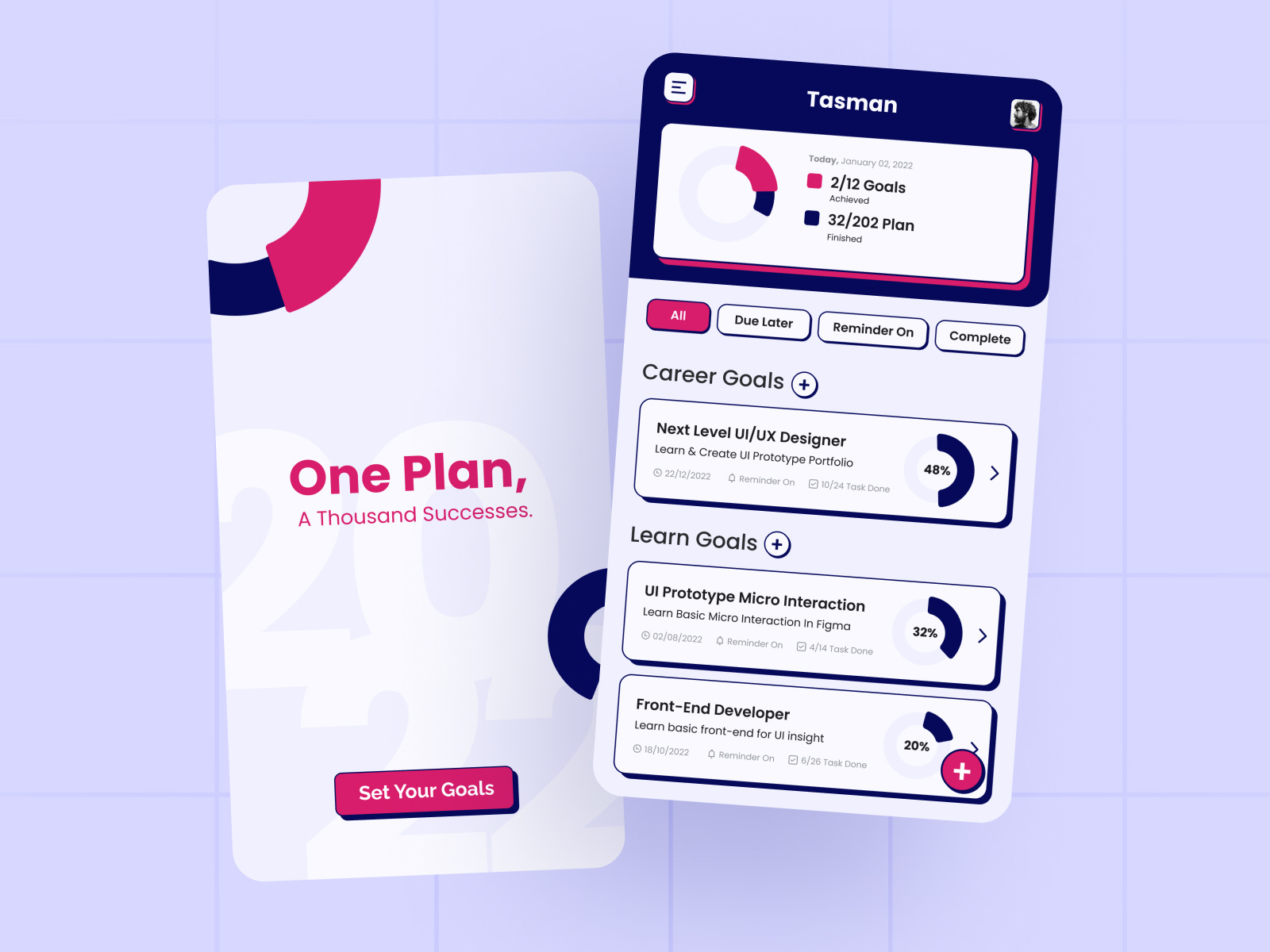Task Manager App UI Design by Reynal Pramana on Dribbble