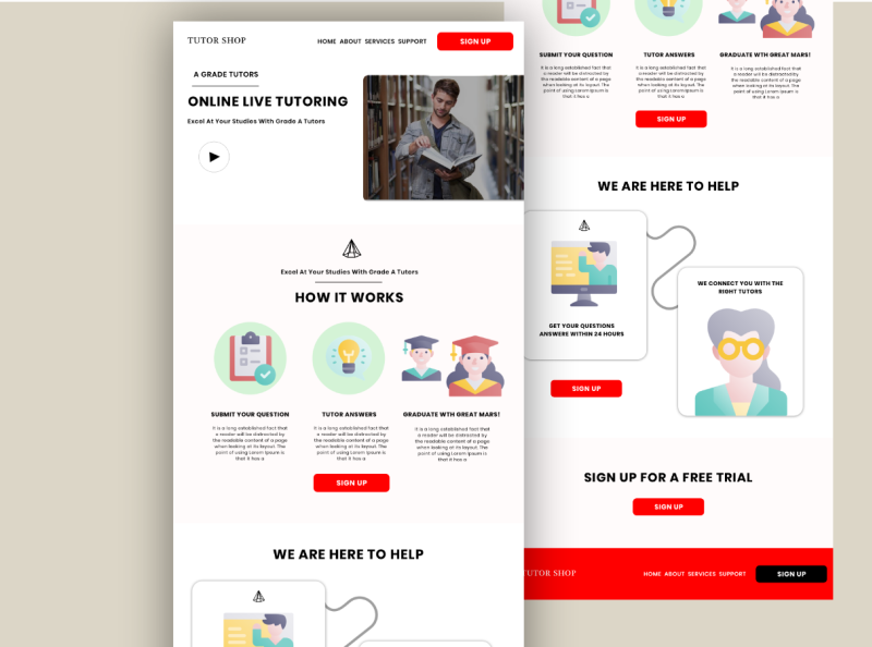 Simple Design Concept by Ken Mah on Dribbble