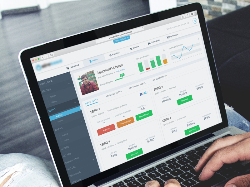 Daily UI 6 by Jayaprasad Mohanan on Dribbble