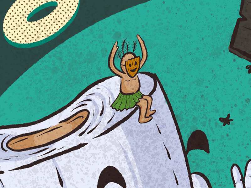 Poop Man, Detail 2 by Jose Barrientos on Dribbble