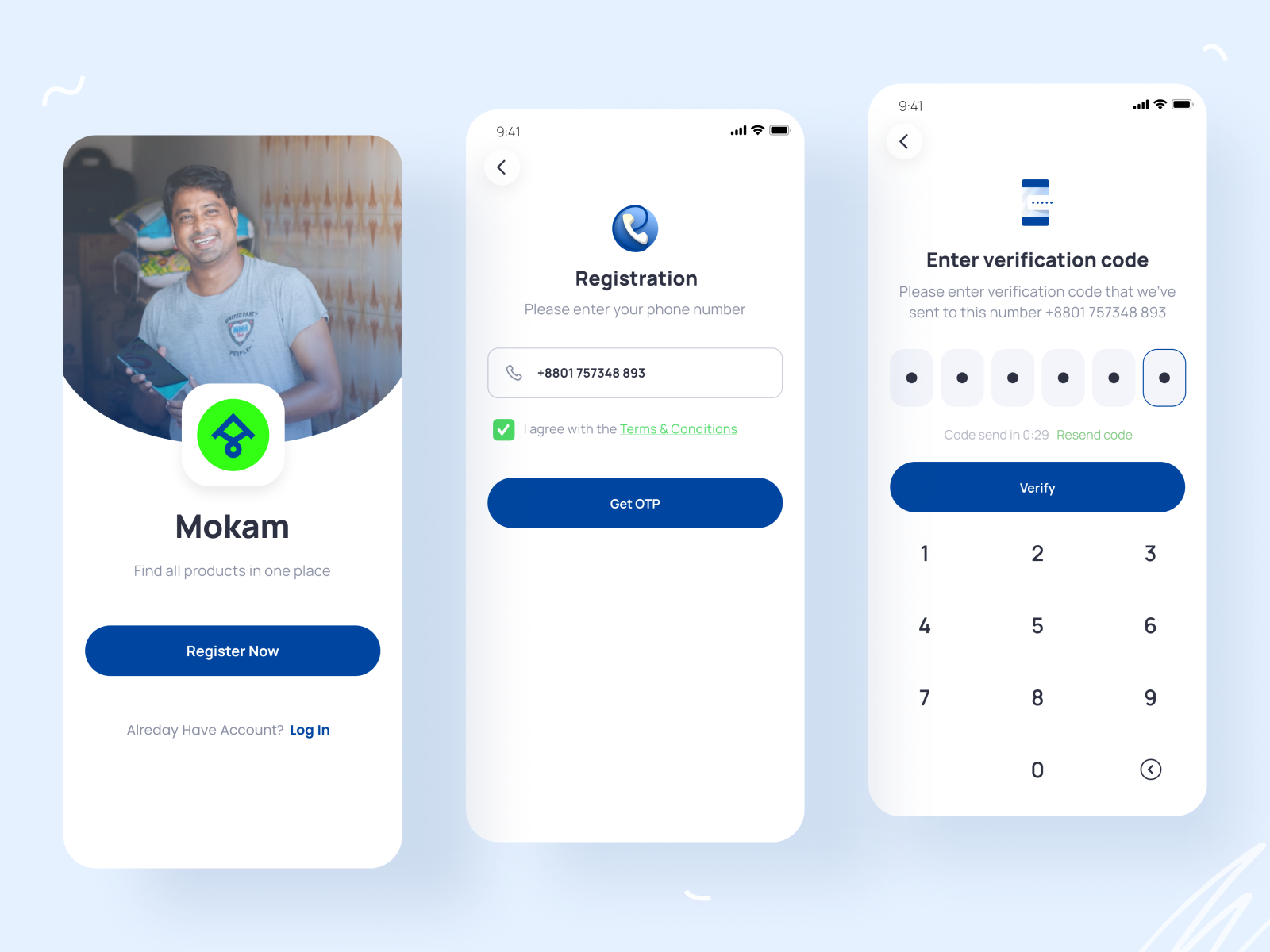 Mokam - Retail Business App by Abdullah Afnan on Dribbble