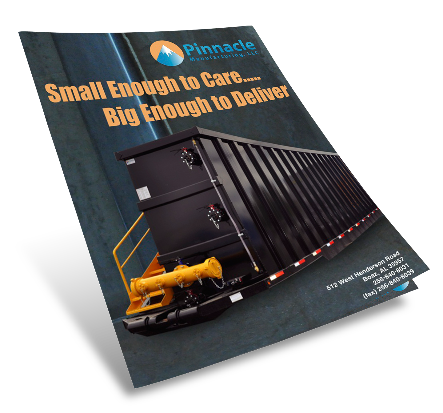 Pinnacle Manufacturing Brochure Design by Ric Moseley on Dribbble