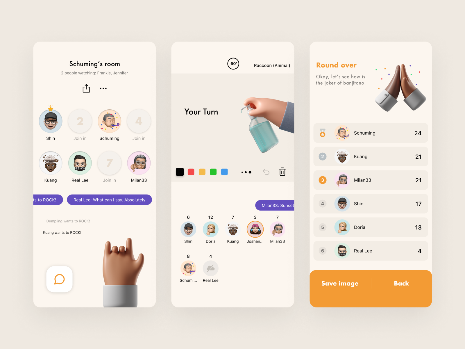 Chubby Brush Mini-Program Design by Shin Bao for 553DR on Dribbble