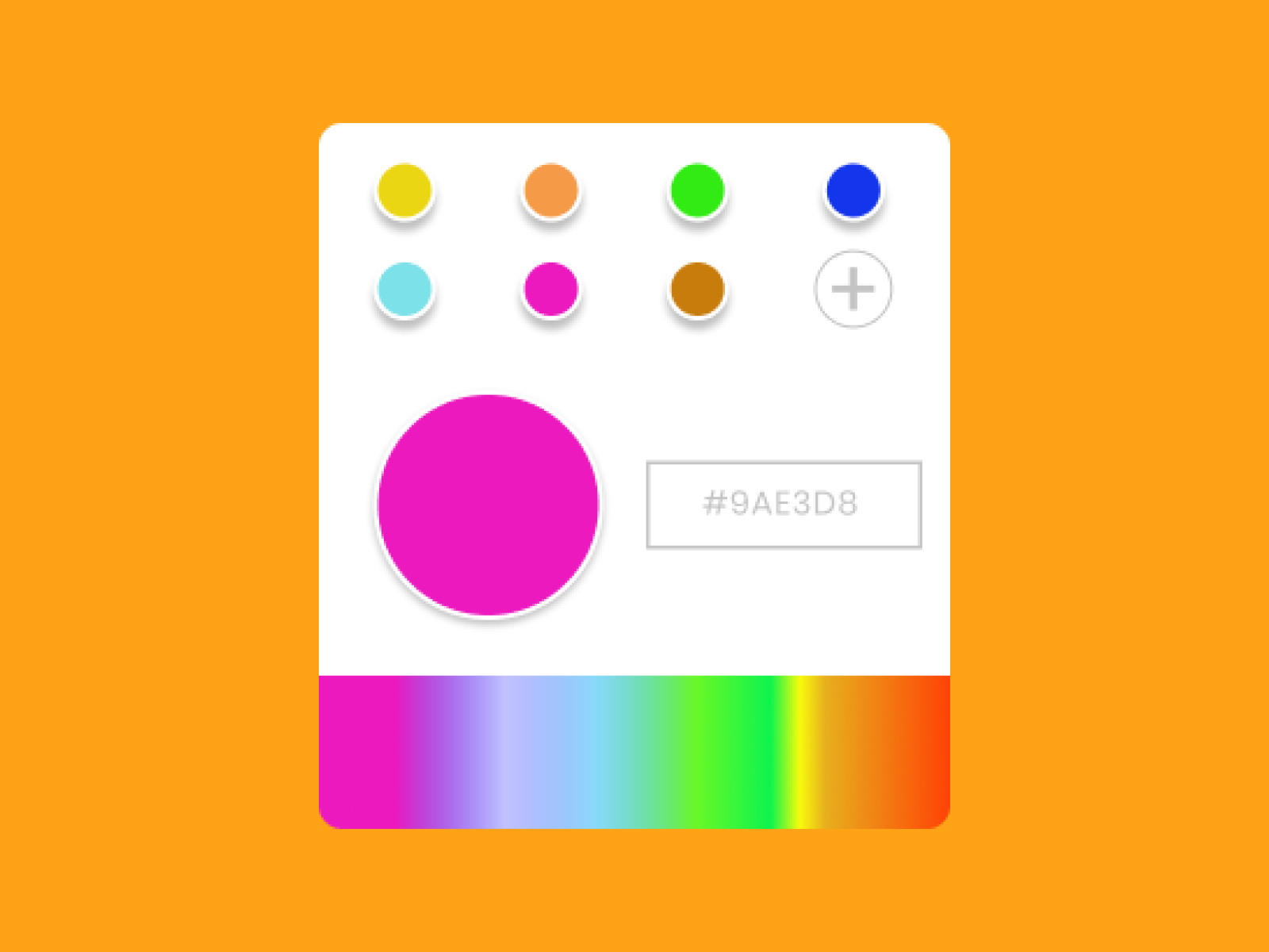 Dailyui 060 Color Picker by ramon on Dribbble