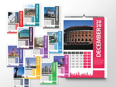 Calendar Design 2020 designs, themes, templates and downloadable ...