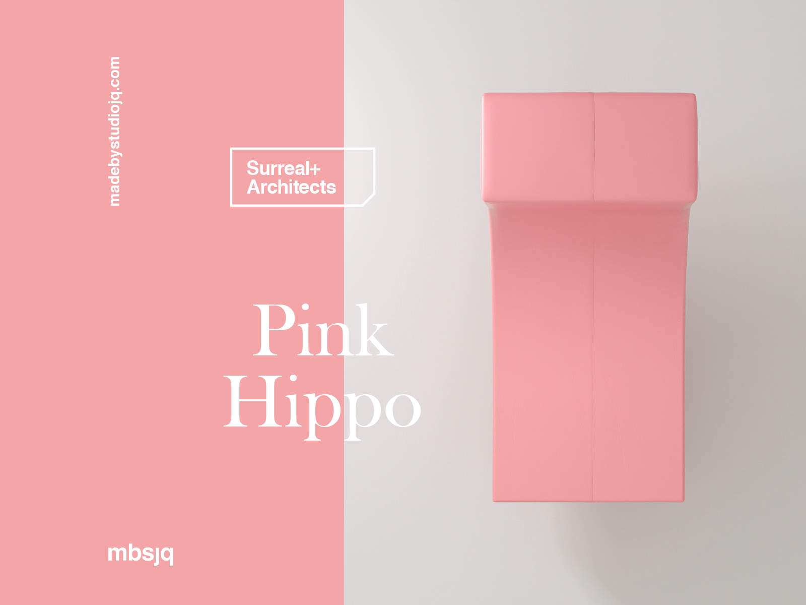 The Pink Hippo by MadeByStudioJQ on Dribbble