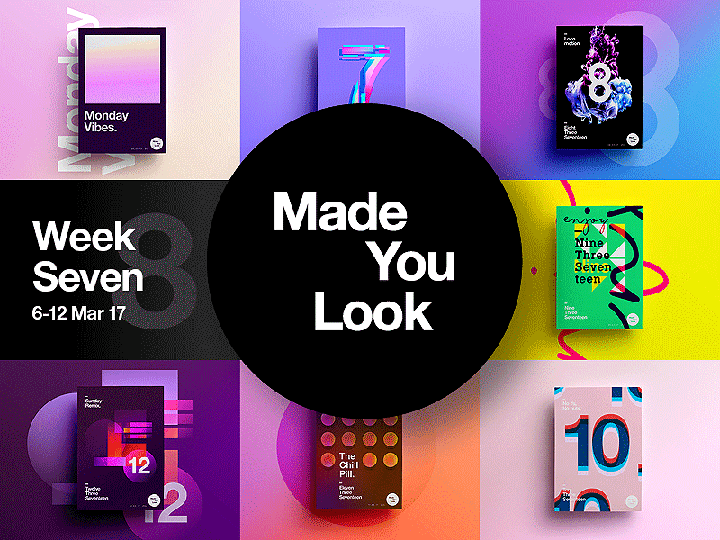 👁Made You Look👁 Week 8 Collection by MadeByStudioJQ on Dribbble
