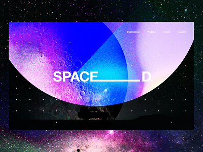 SPACED. | UI | v2 by MadeByStudioJQ on Dribbble