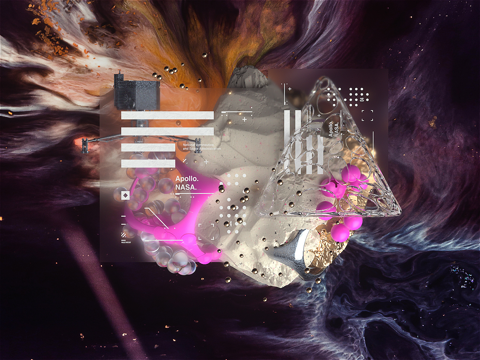 Space Age l Project Mercury by MadeByStudioJQ on Dribbble