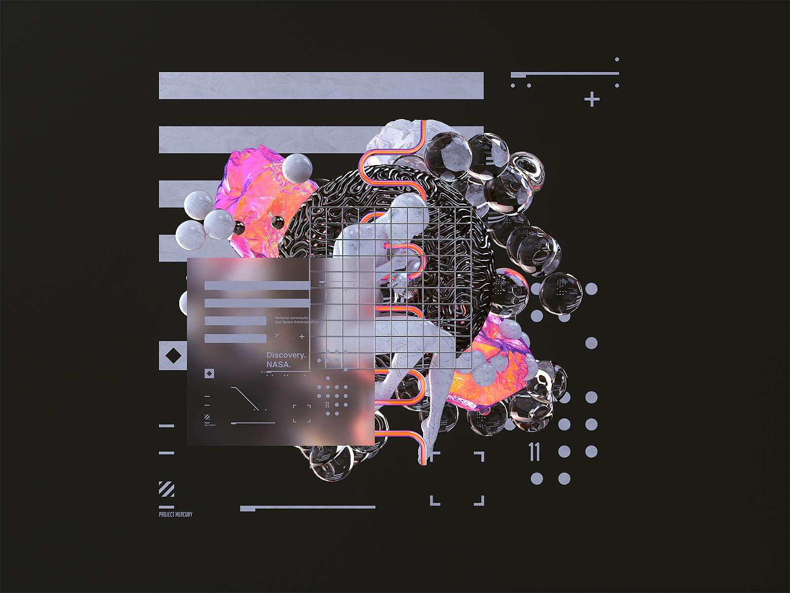 NASA | Space Age | Discovery. by MadeByStudioJQ on Dribbble