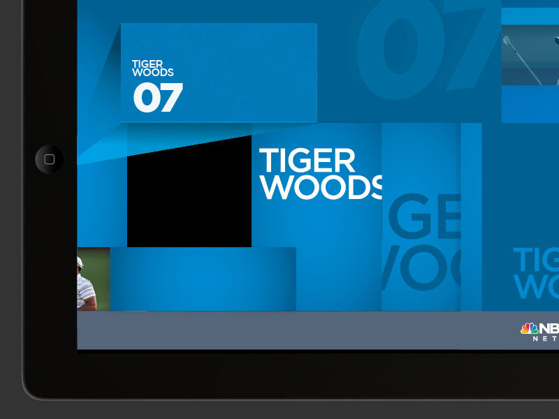 iPad UI for NBC Sports Network 3 by MadeByStudioJQ on Dribbble