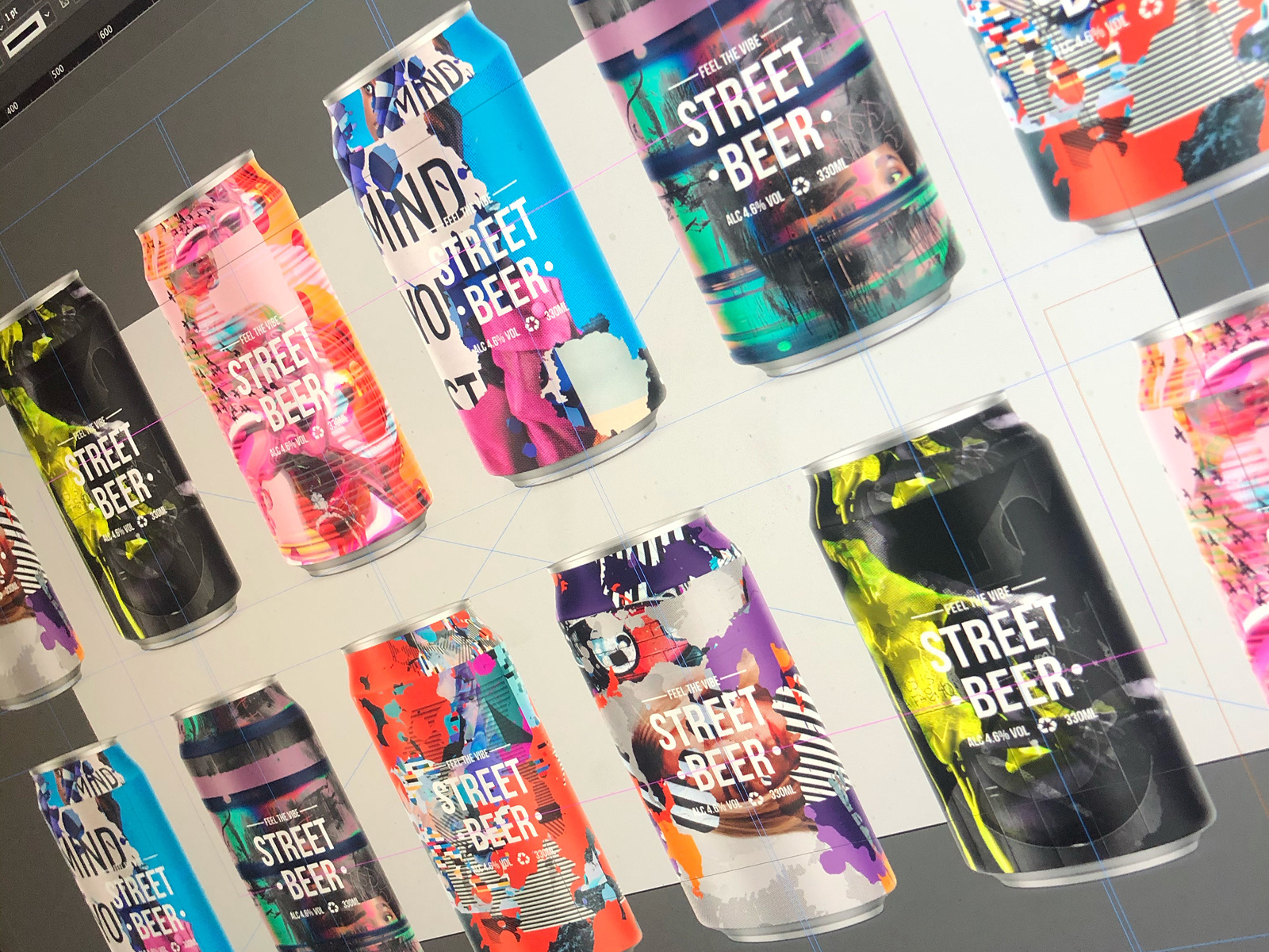 STREET BEER | The Collection by MadeByStudioJQ on Dribbble