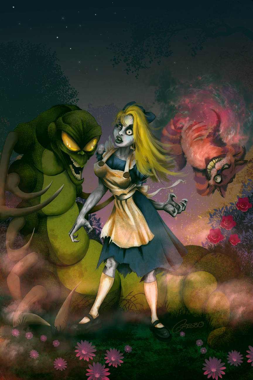 Zombie Alice by Gregbo Watson on Dribbble