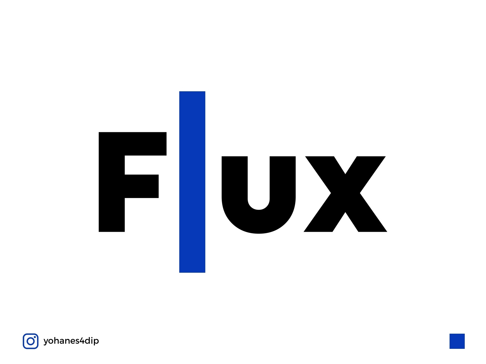 Simple Flux Logo by Yohanes Adi Prayogo on Dribbble