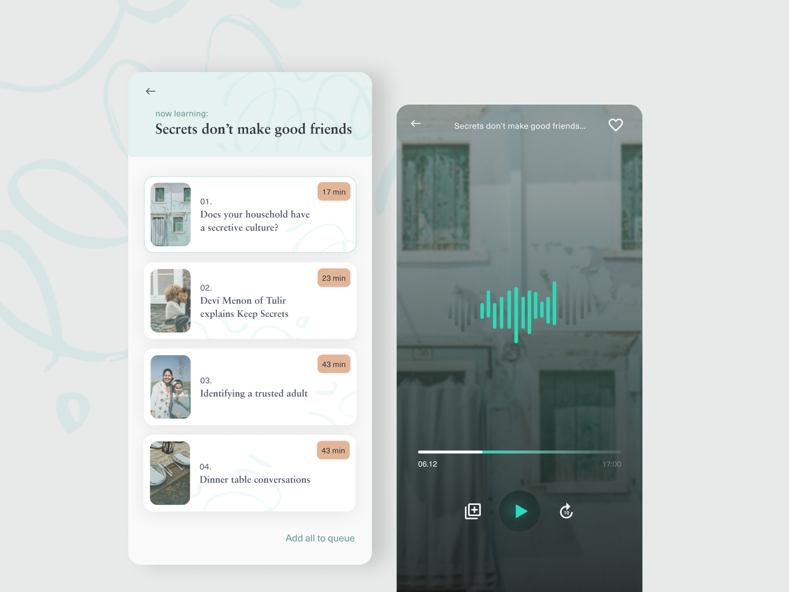Touchy Topic - E Learning App by Shruti Gupta on Dribbble