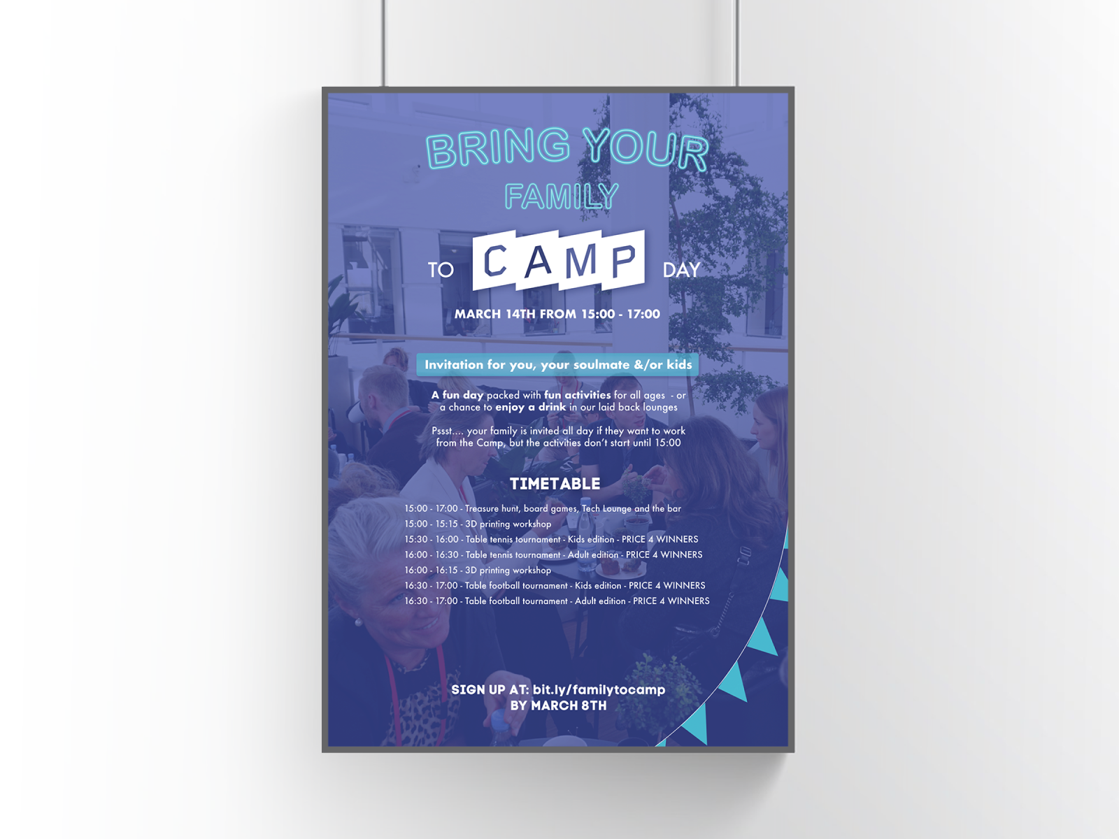 Poster | The Camp by Erna Gunnars on Dribbble