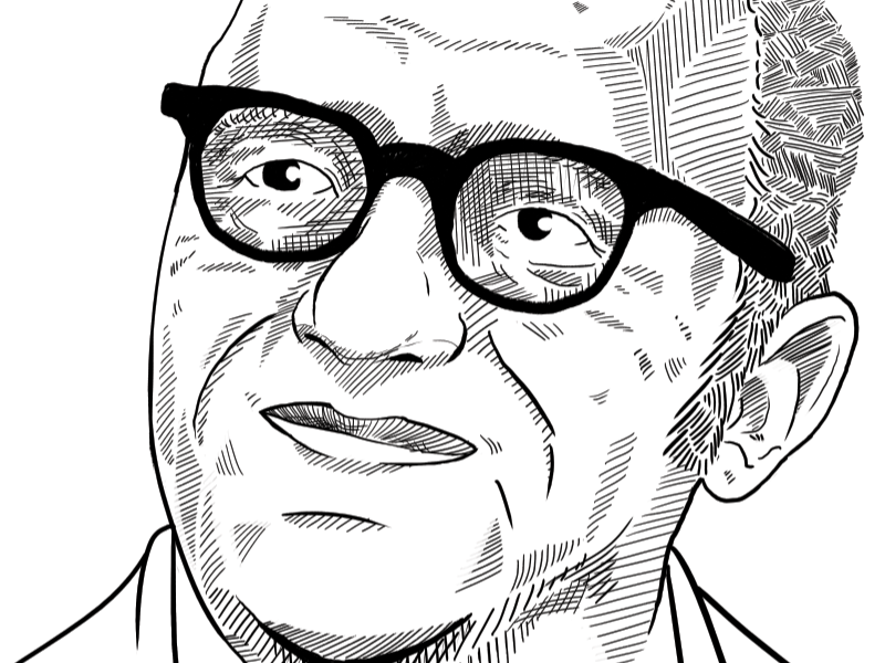 Murray Rothbard by Luciano Panachão on Dribbble