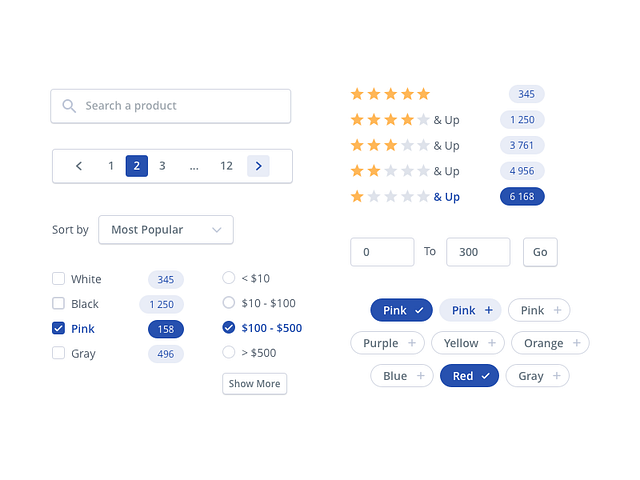 React UI Components for InstantSearch by Antoine Plu on Dribbble React UI Components for InstantSearch by Antoine Plu on Dribbble