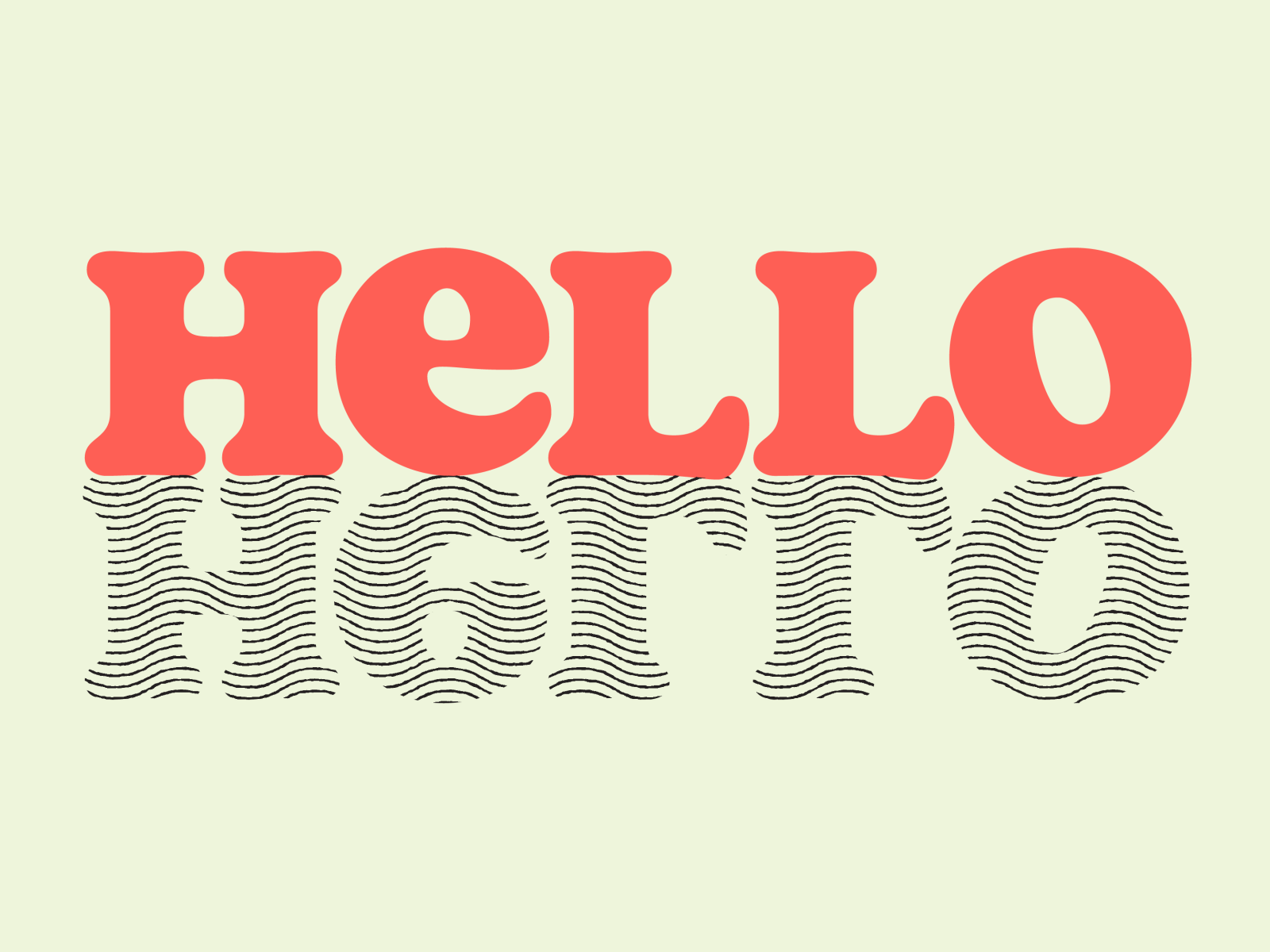 Hello by Danielle on Dribbble