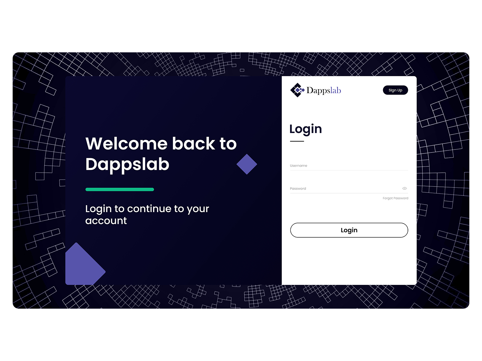 Login UI by Abdul Rehman on Dribbble