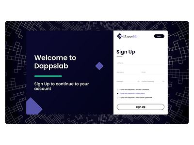 Signup Page designs, themes, templates and downloadable graphic ...