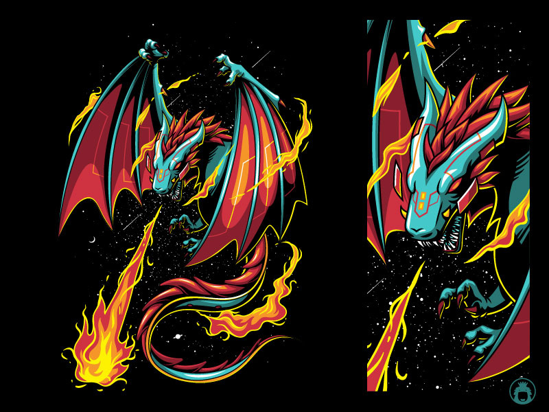 Dragon by Angga Tantama on Dribbble