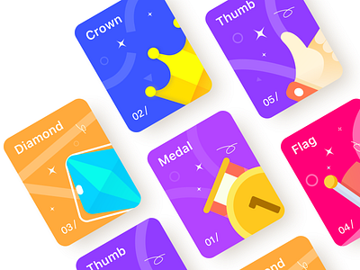Interest card by TianJun_Vision on Dribbble
