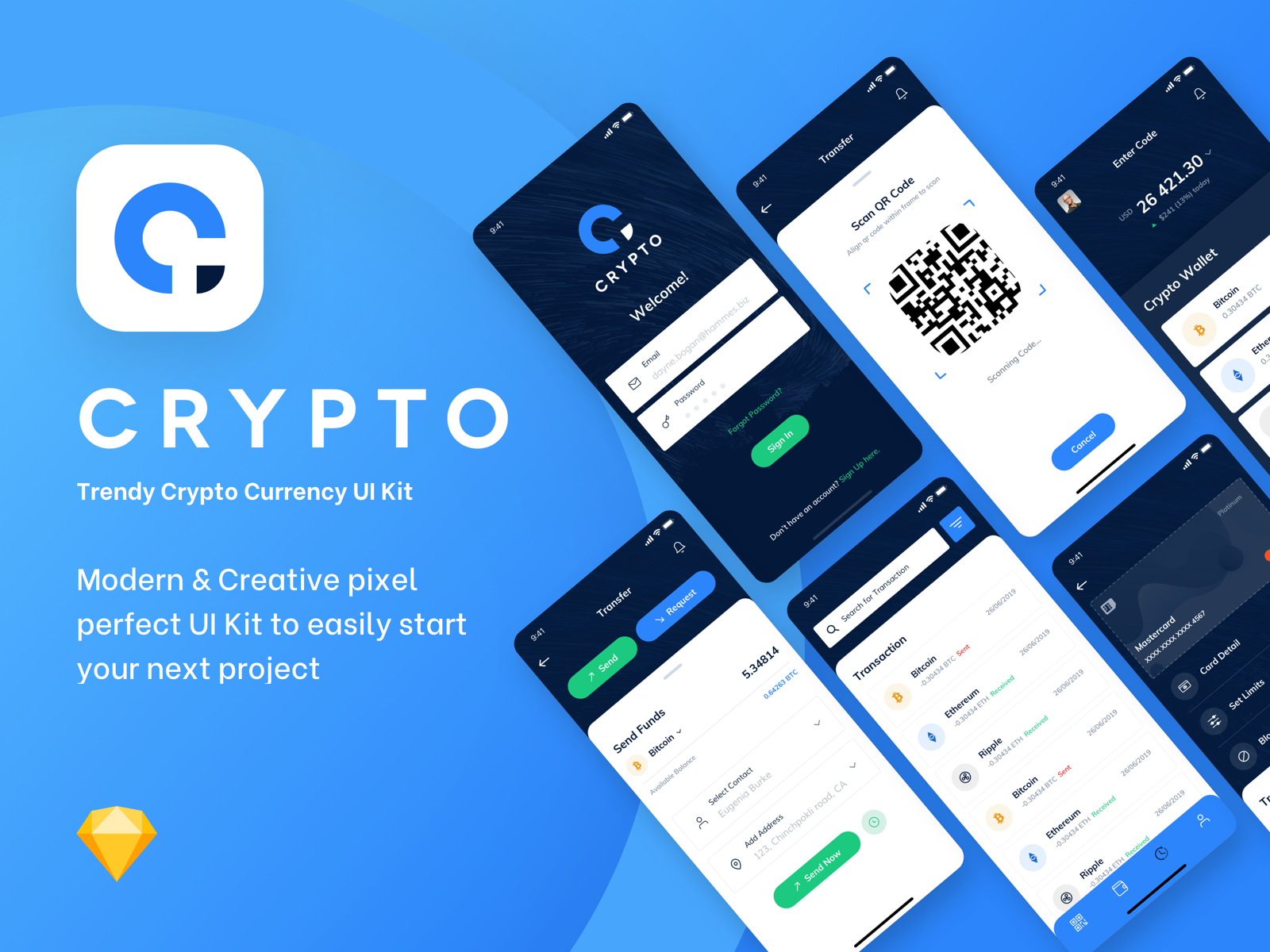 Crypto UI Kit by Cohort on Dribbble