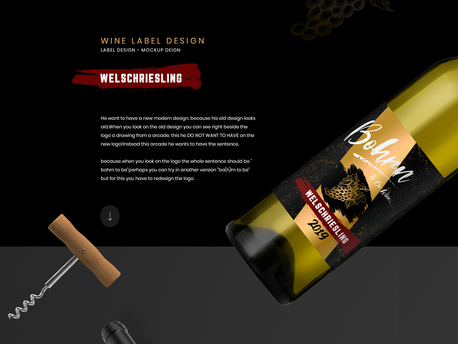 bohrn label design by Arity Infoway on Dribbble