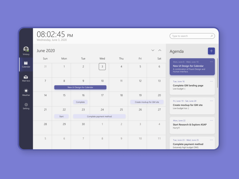 Microsoft Teams Calendar Redesign by Tran Hoang Vinh on Dribbble