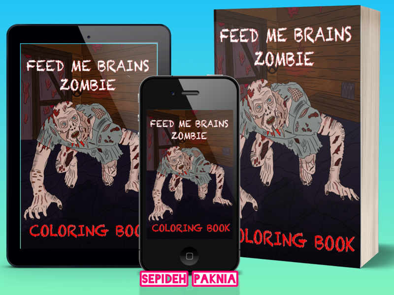 Zombie Coloring Book by sepimeew on Dribbble