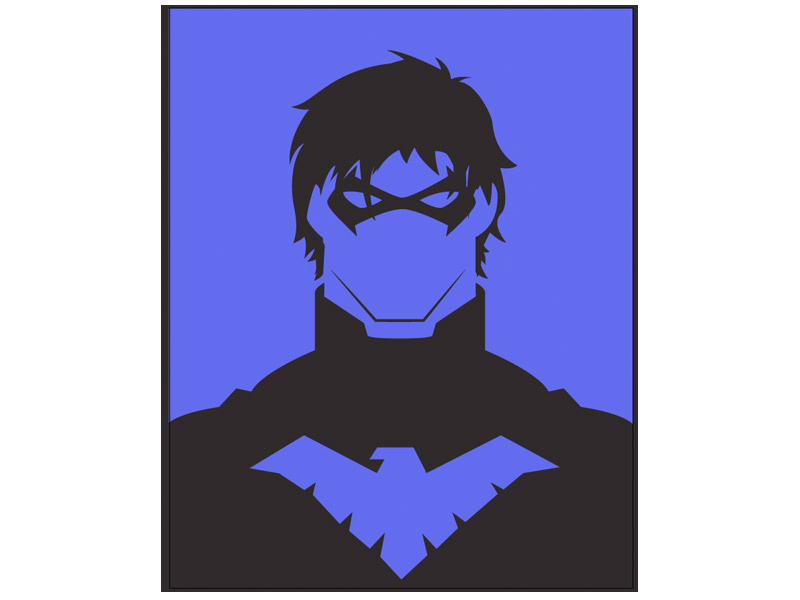 Dick Grayson's Nightwing by Easily Amused, Inc. on Dribbble