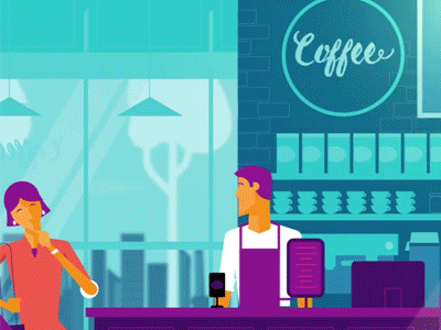 Coffee Shop by Andrew Davies for Paragon Design Group on Dribbble