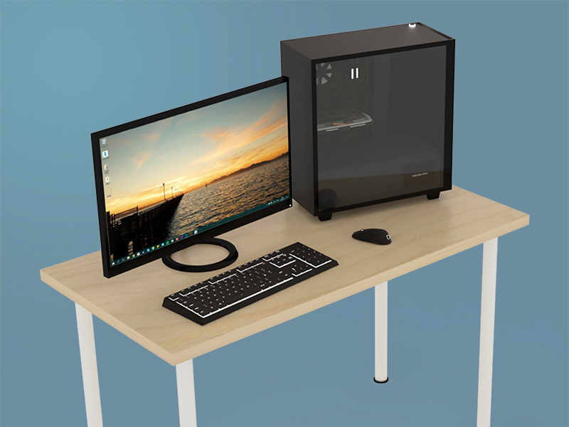 3D Desk by Harry Atkins on Dribbble