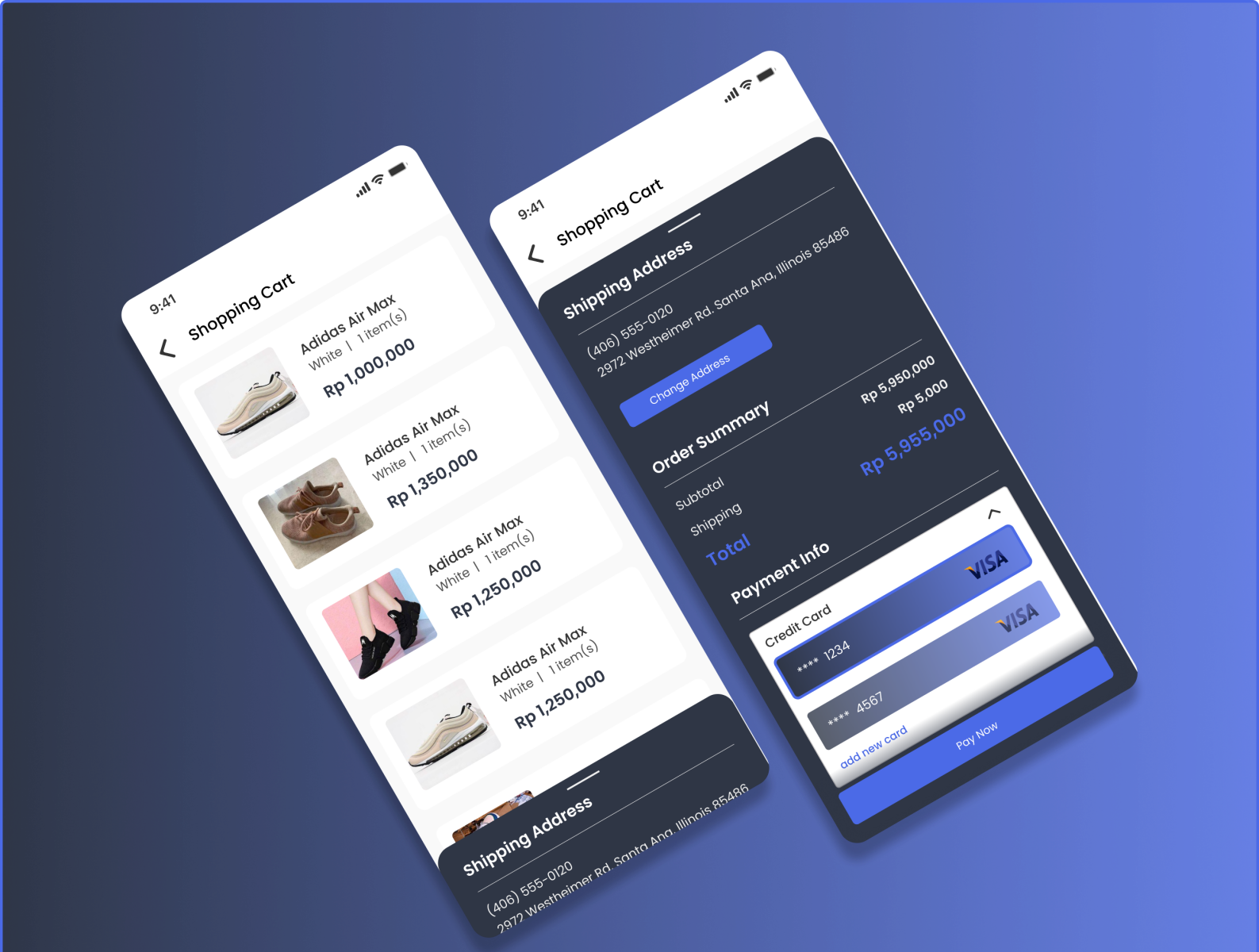 shopping cart by Wieke Chaerunis on Dribbble