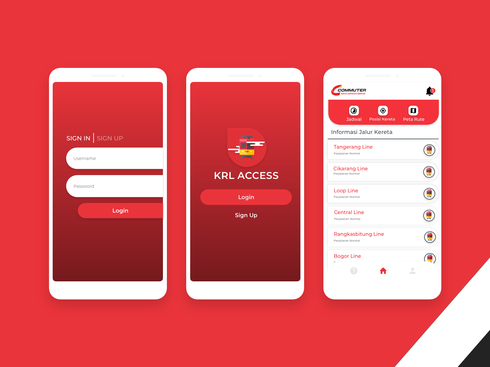 KRL ACCESS APPS ReDesign. by Zildjidan Ramadhan Syam on Dribbble