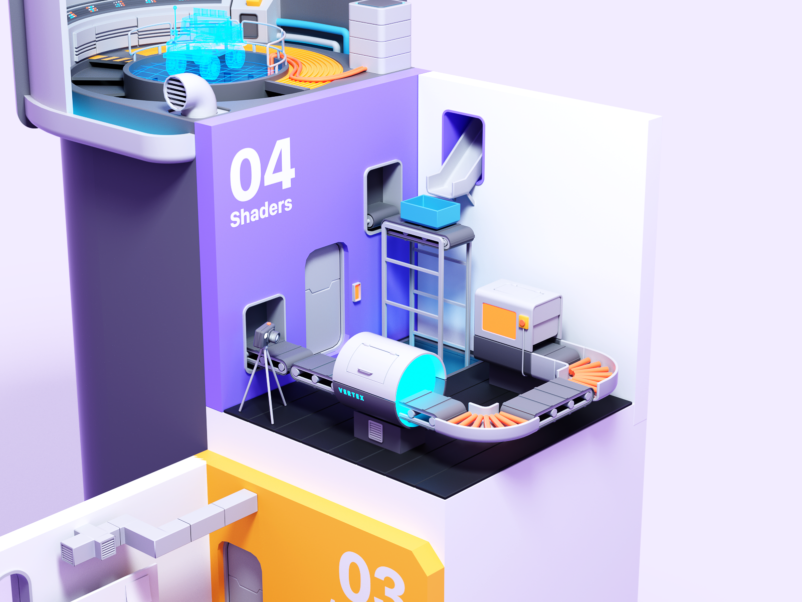 Three.js Journey : Fourth Level by Romain Briaux on Dribbble